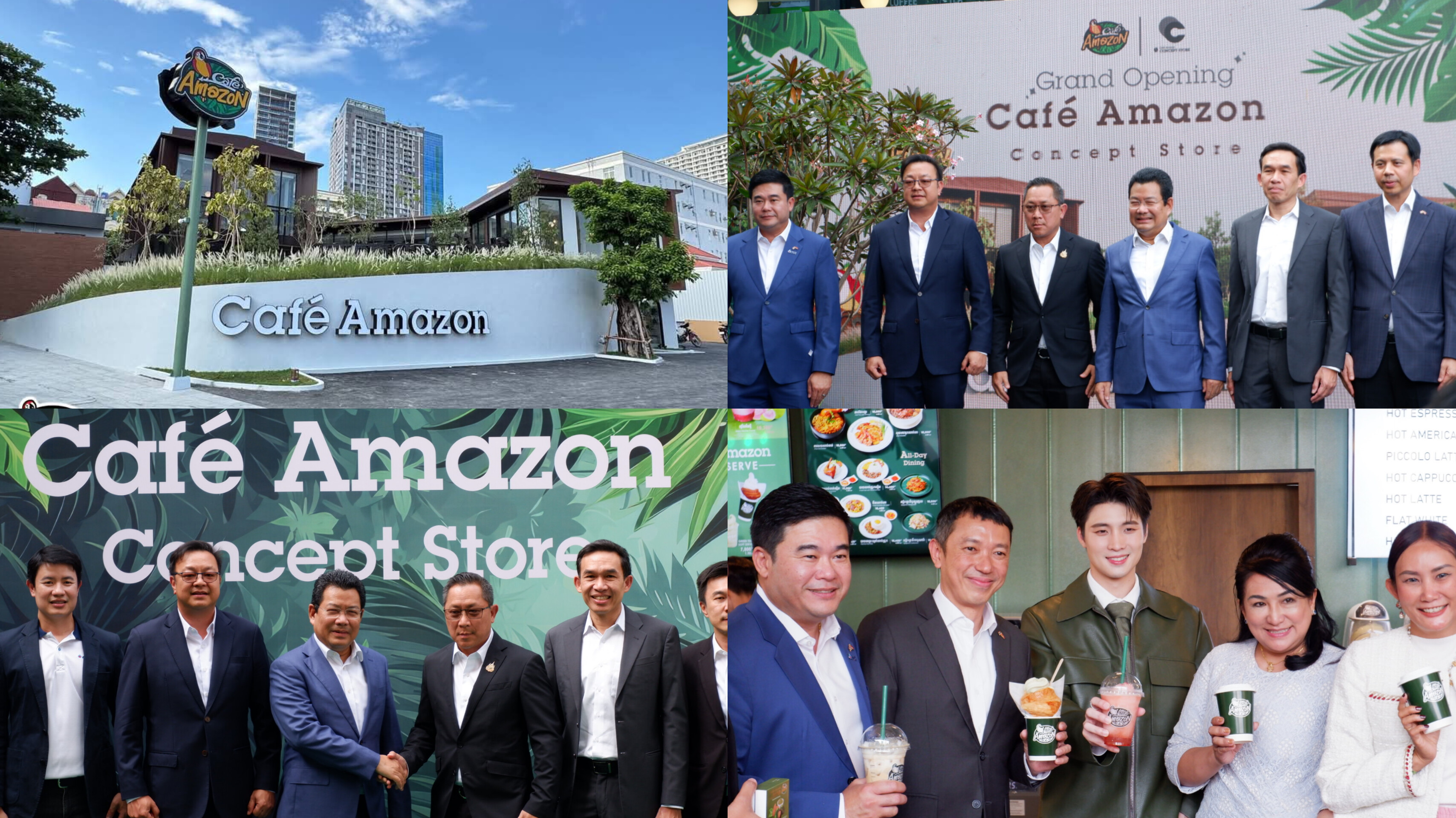 ប្រណិតទាក់ភ្នែក! ហាង Café Amazon Concept Store ដំបូងគេនៅកម្ពុជា បានបើកដំណើរការហើយ! - Khmerload ...