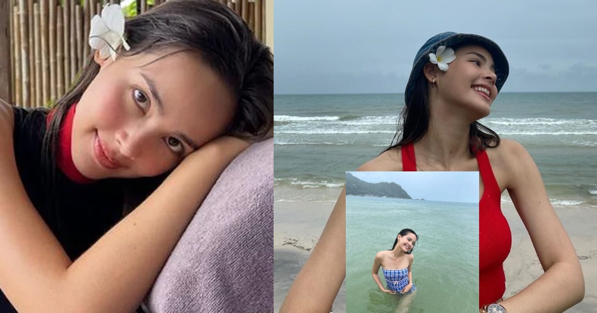 មិនបាច់ស៊ិចស៊ីពេក ទៅលេងសមុទ្រ ត្រឹមស្នាមញញឹមបែបនេះ Yaya ពង្រាយមន្តស្នេហ៍មិនអស់ - Khmerload