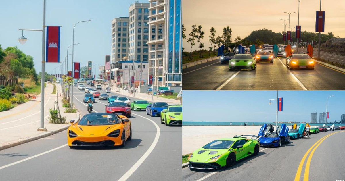 តិចច្រលំនៅឌូបៃទៅ! ទិដ្ឋភាពបង្អួតសម្រស់រថយន្តទំនើបៗ លំដាប់អភិជន ...