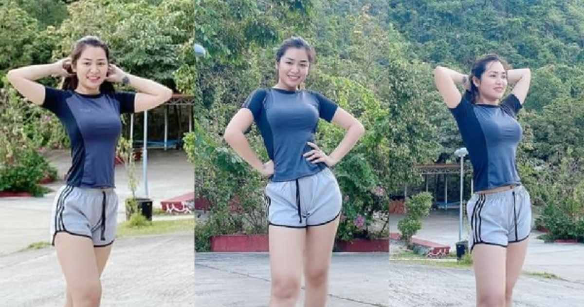 ကျော့ရှင်းလှပပြီး ဖြူဖွေးသွယ်လျတဲ့ ပေါင်တန်လေးတွေနဲ့ ဇွဲကပင်တောင်တန်းက