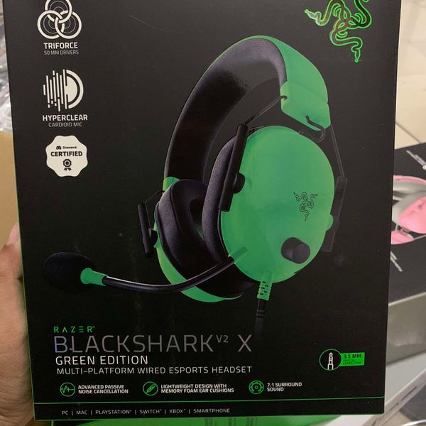 Razer Razer Black Shark V2 X Headset Gaming Headset Microphone 7.1 ...