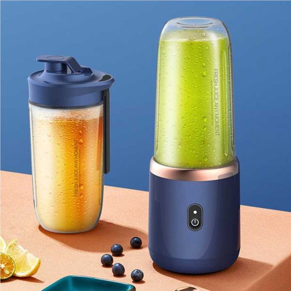 Portable Small Electric Juicer Stainless Steel Blade Juicer Cup Juicer ...