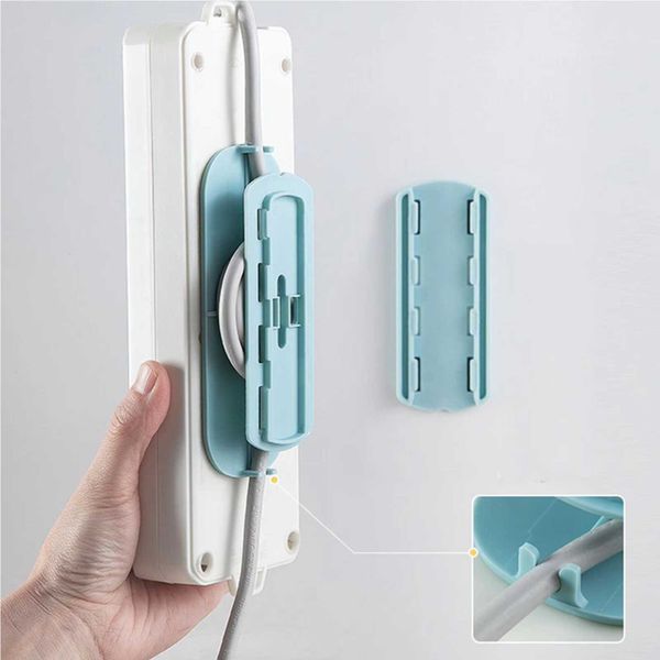 Plug fixer Wall Holder Mounted Socket Holder for Home Office - L192