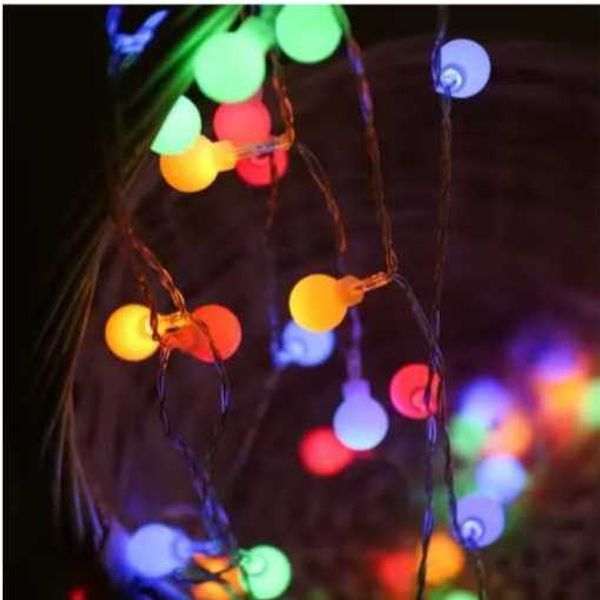 3M USB/Battery Power Ball LED String Lights Garland Lights Outdoor Lamp ...