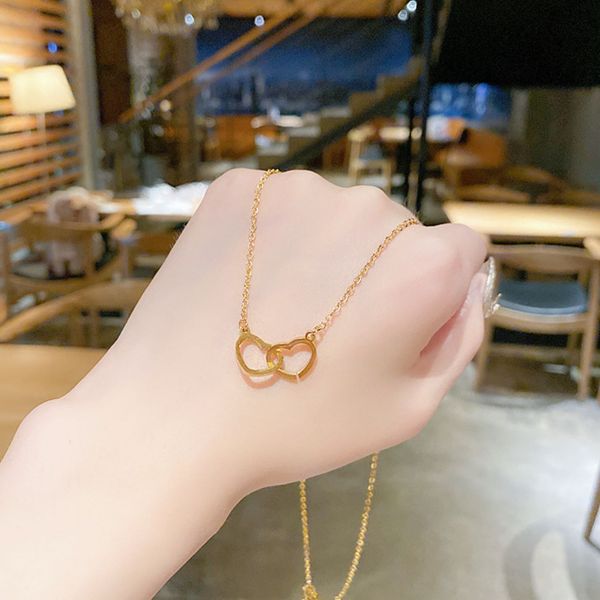 Titanium Steel Necklace Non-Fading Women's Summer High-End Versatile ...