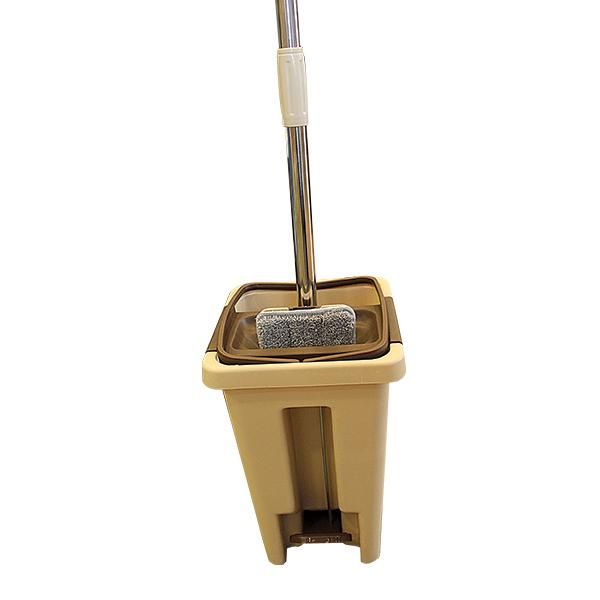 YW HBL-00A SCRAPE BUCKET FLAT MOP - BEIGE - L192