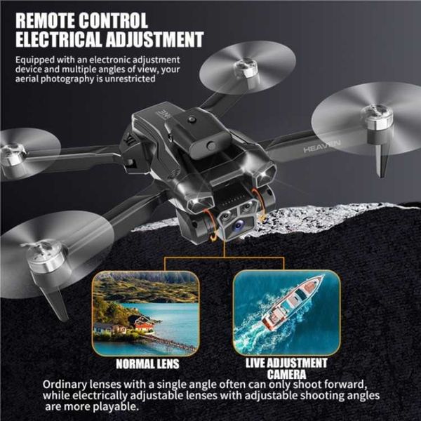 Drone aerial photography brushless quadcopter remote control aircraft toy folding drone - L192
