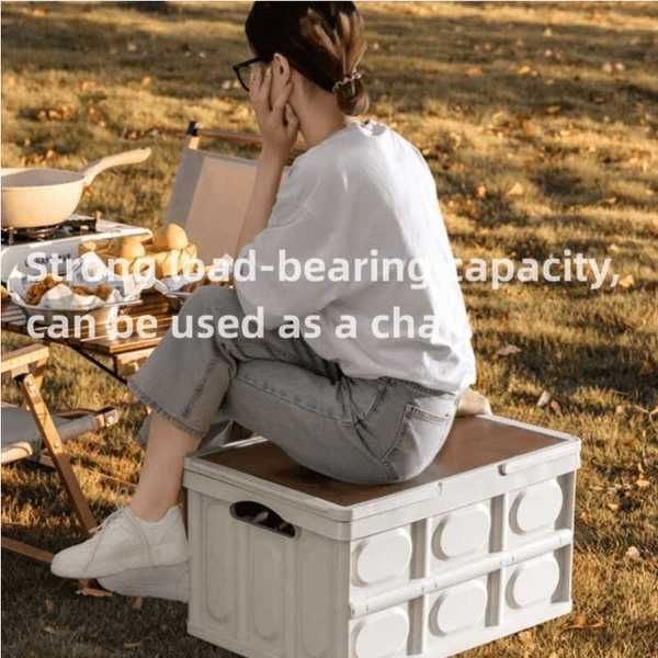 Outdoor Portable Folding Storage Box Camping Organizing Box ...