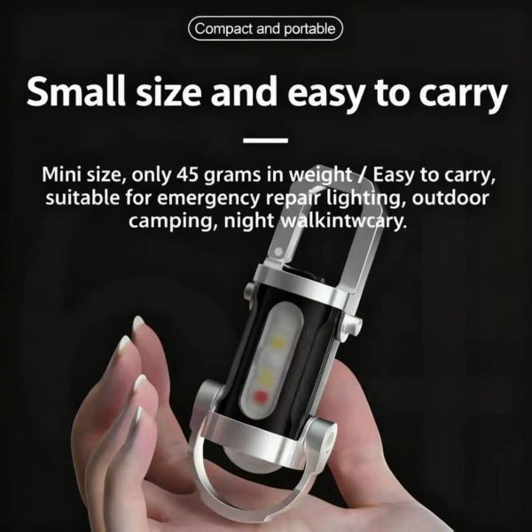 【German Precision Workmanship】 Emergency Charger Keychain # Flashlight ...