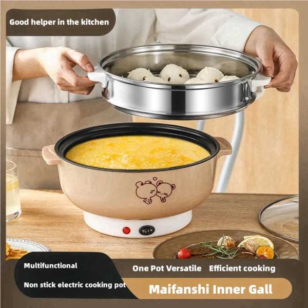 Household electric wok, wheat rice stone electric wok, multifunctional ...