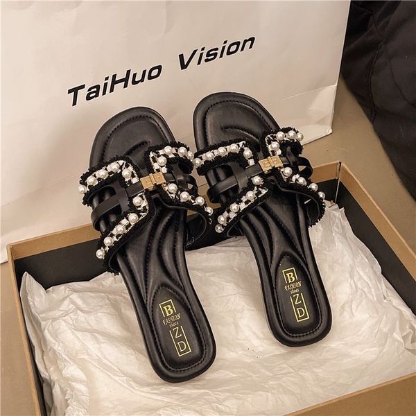 Chanel Style Sandals and Slippers for Women Outer Wear Summer New Style ...