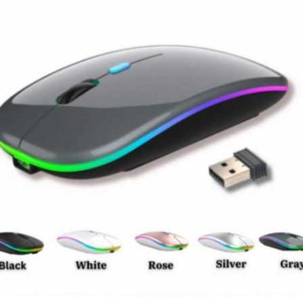 2.4G USB wireless Mouse Gaming LED Light Laptop - L192