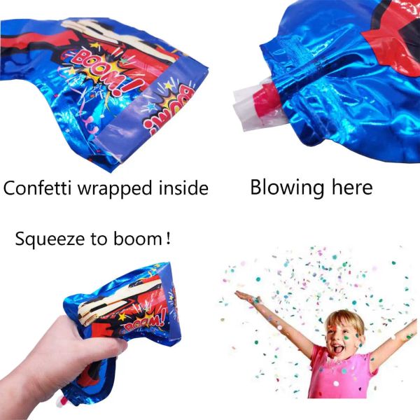 Inflatable Fireworks Gun10pcs,fireworks sticks10PCS Party Toys Confetti ...