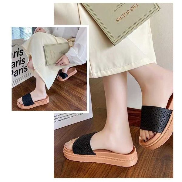 New Roman sandals outdoor slippers women wear flat-bottomed slippers ...