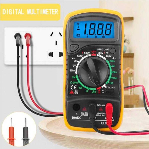 Digital Multimeter Automotive Electrical Dmm Transistor Peak Tester ...