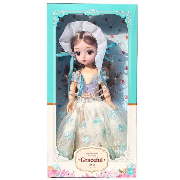Aeon Same model Large Barbie 30cm tall princess doll children's toy - L192