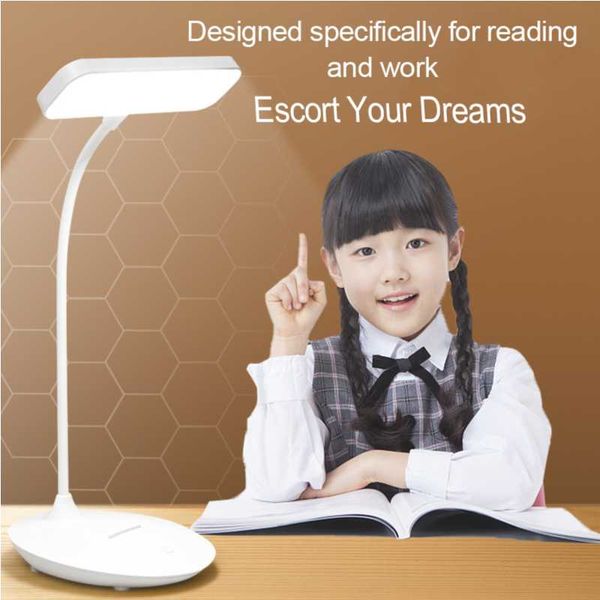 Eye protection LED night light student study bedroom dormitory desk ...