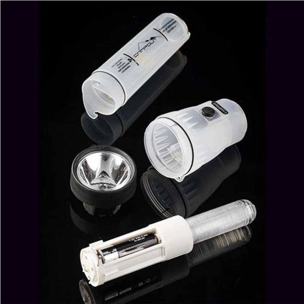 CAMPOUT Outdoor Glare Flashlight Led Waterproof Camping Light Colorful ...