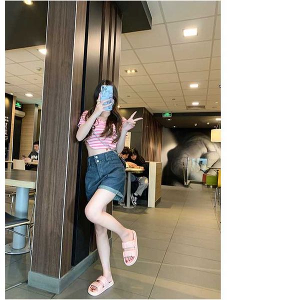 Slippers wear net red cow pattern couple slippers Korean version home sandals and slippers - L192