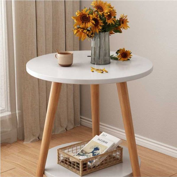 Simple and modern Nordic mini coffee table, living room, sofa, bedside ...