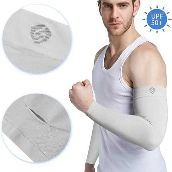SportsTral Men's and Women's Cooling Arm Sleeves - Breathable and ...