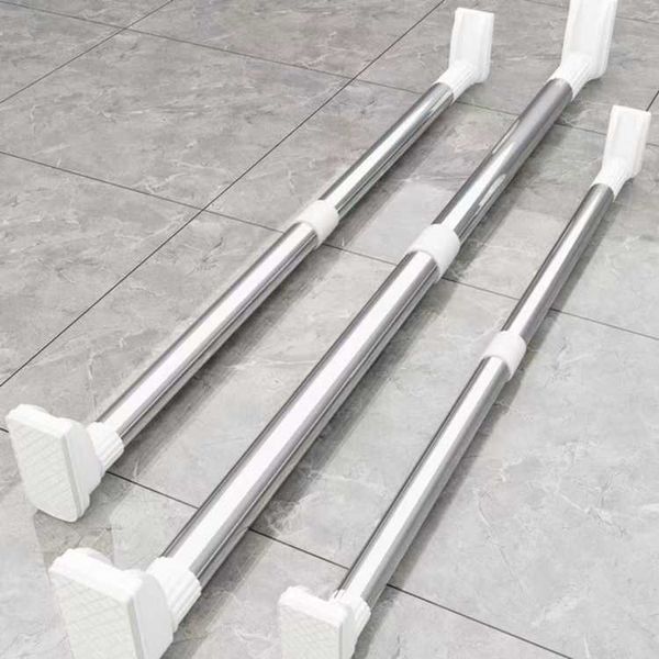 Non punching clothes drying rod, curtain rod, telescopic rod, wardrobe ...