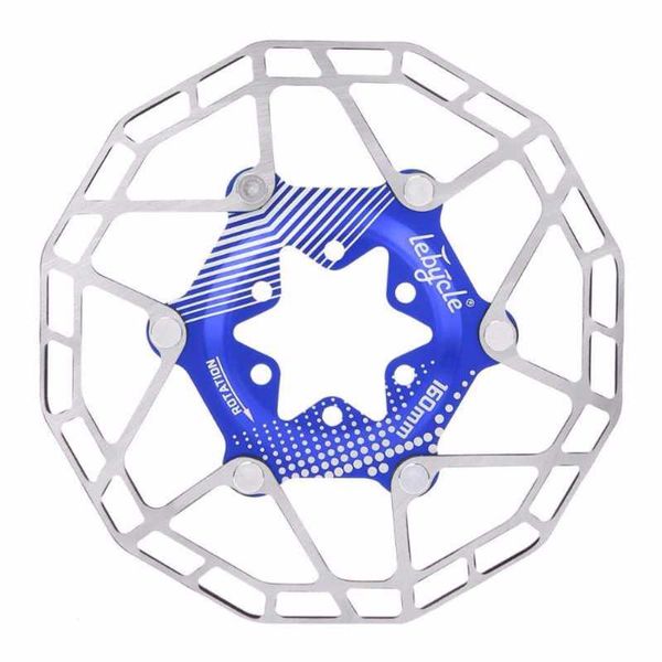 160mm Aluminium Alloy Bicycle Disc Brake Rotor Replacement Accessory ...