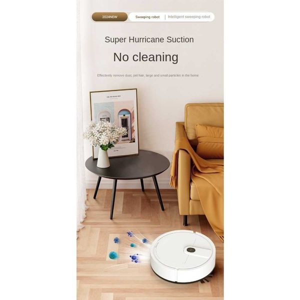 New Smart 3-in-1 Robot Vacuum Cleaner Fully Automatic Household Mini ...