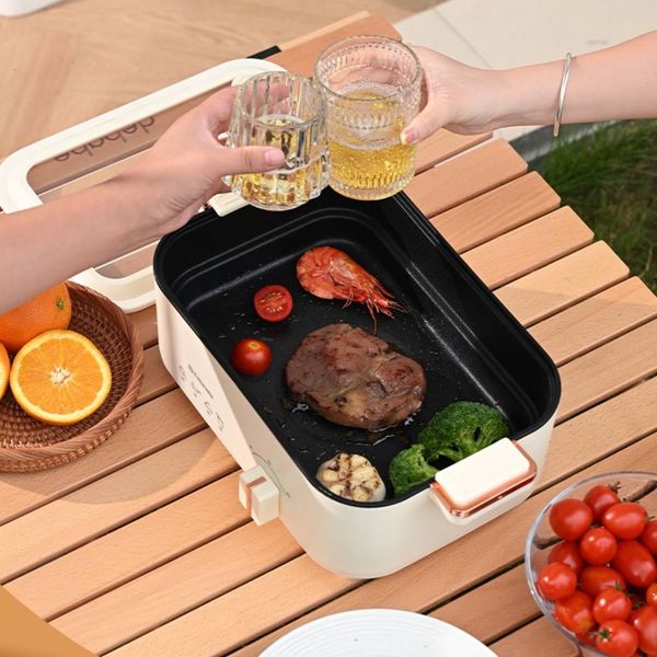 New 5L Large Capacity Electric Hot Pot Household Non-stick Multi ...