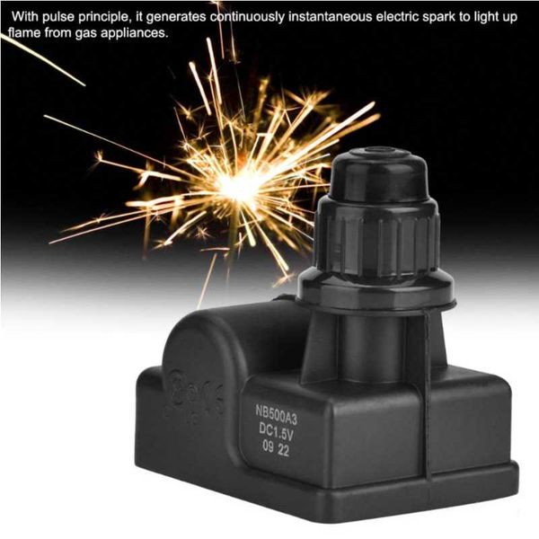 Spark Generator Push Button Igniter AA Battery BBQ Gas Grill Ignitor 3 ...