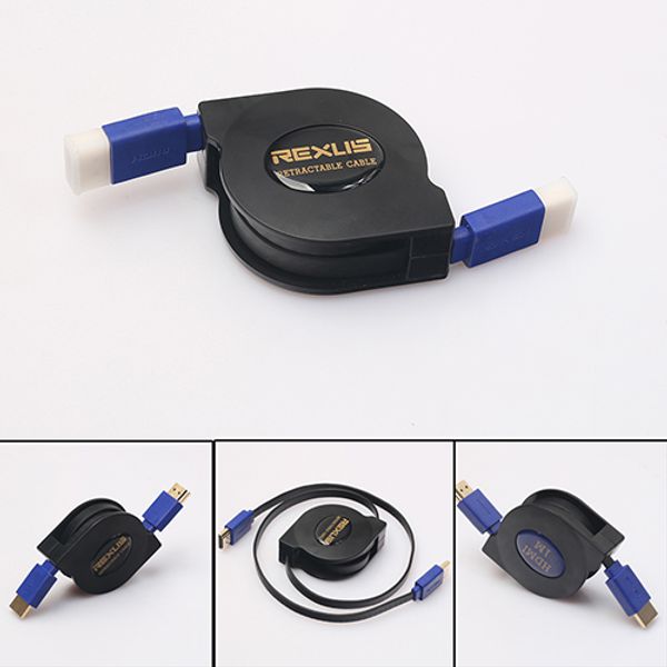 Retractable High Speed HDMI-compatible Cable Male To Male for HDMI ...