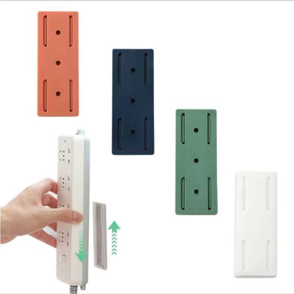 Plug fixer Wall Holder Mounted Socket Holder for Home Office - L192