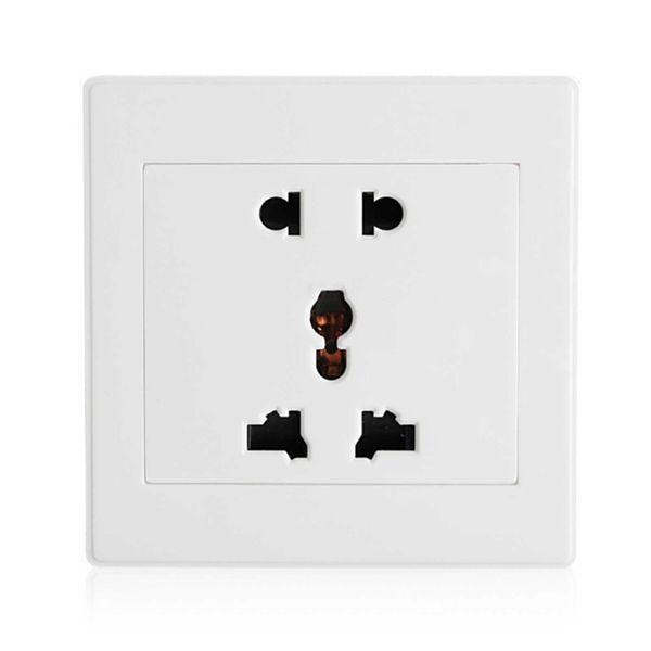 International Universal 5 Holes Socket Electric AC Power Outlet Wall ...