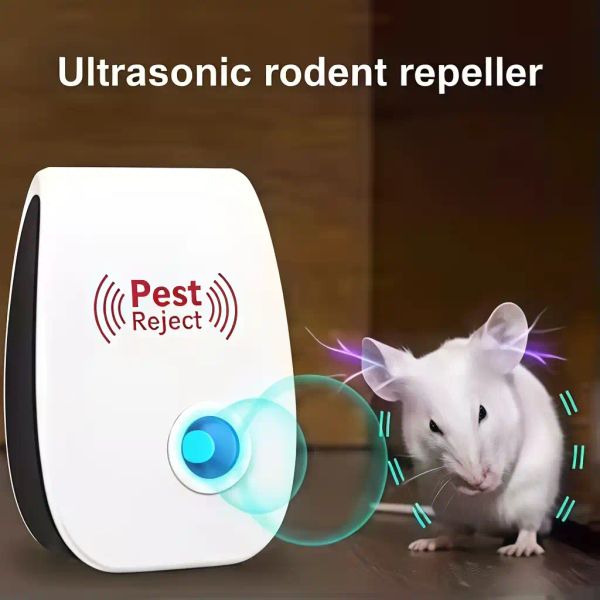 Ultrasonic insect repellent, cockroach and rodent pest control, remote ...