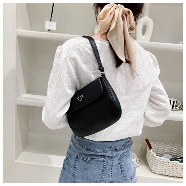 Simple texture armpit new fashion casual women's handbag personalized ...