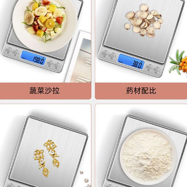 Cross-border Simple Household Kitchen Scale Small Gram Scale Baking ...