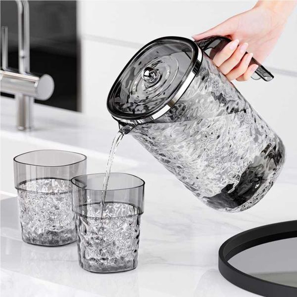 Single jug + 4 cups Water jug with lid Glass jug Iced tea jug The glass ...