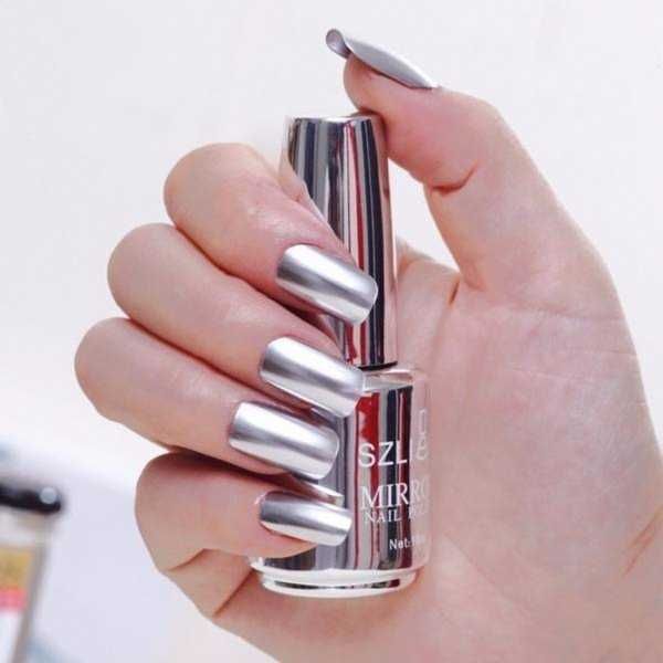 Gorgeous Mirror Effect Nail Polish Magic Metallic Lacquer Chrome Nail ...