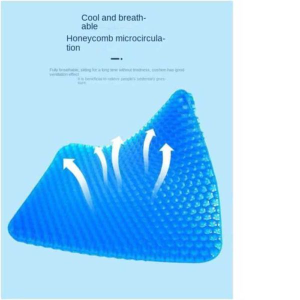 Gel silicone cushion ice cushion breathable car cushion office cushion ...