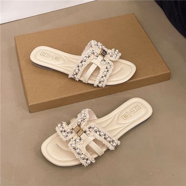 Chanel Style Sandals and Slippers for Women Outer Wear Summer New Style ...