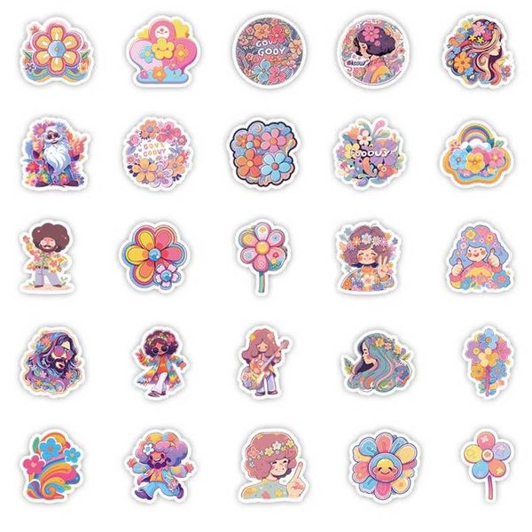50 Kawaii Pastel Graffiti Stickers, Car Mobile Phone, Skateboard ...