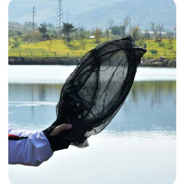 1.7m Stainless steel material Adjustable long handle net fishing ...