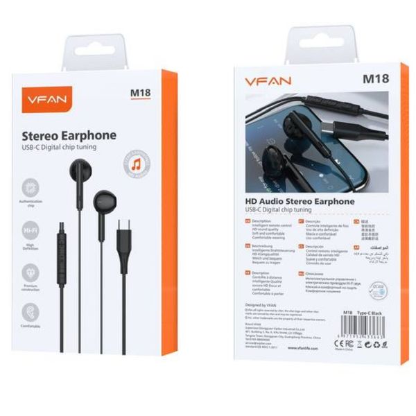 Code:M18 Earphone - L192