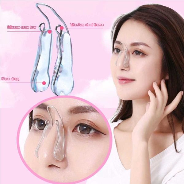 Nose Shaper Lifter Clip Nose, Beauty Up Lifting Soft Safety Silicone ...