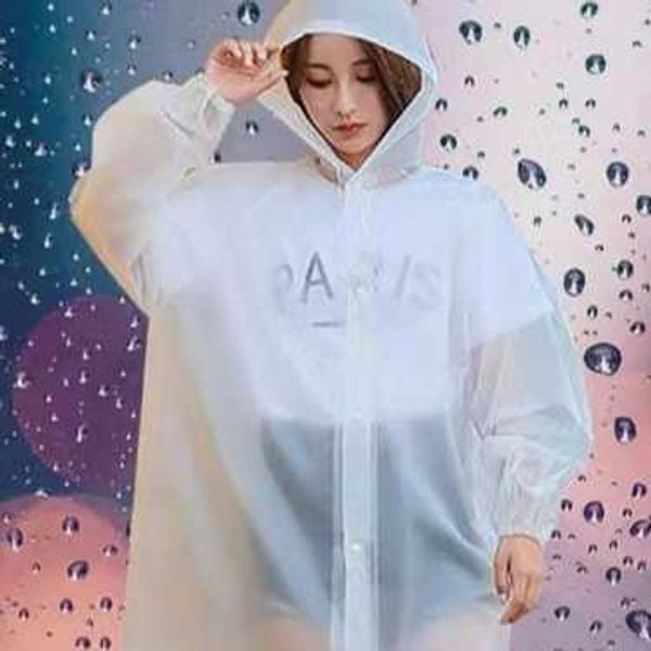 Long raincoat Full body rainstorm proof Oxford cloth one-piece coat ...