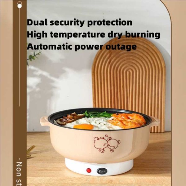 Household electric wok, wheat rice stone electric wok, multifunctional ...