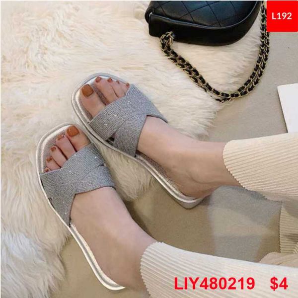 New sequin rhinestone fashion beautiful lady slippers - L192