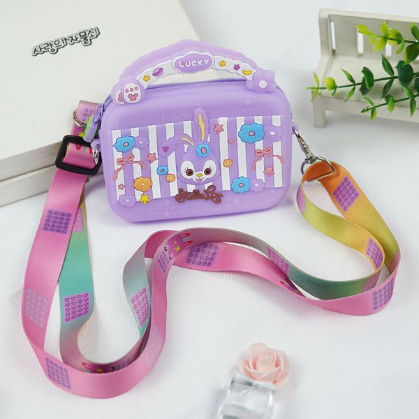 Rodent Pioneer Decompression Coin Purse Pink Melody Silicone Coin Purse ...