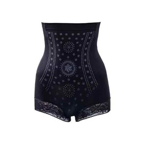 High waist abdomen magic plastic pants boxed shaping buttocks ...