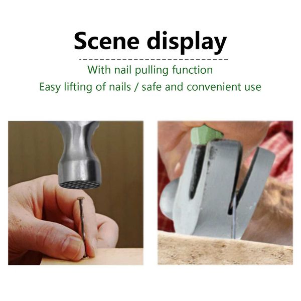 Heavy Claw Hammer Magnetic Automatic Nail Suction Hammer Steel ...